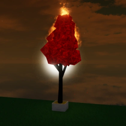 Flaming Potted Tree | The Miner's Haven Wikia | Fandom