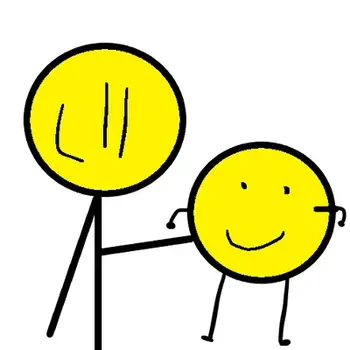 Serious Yellow Stickman | The Mr Incredible Becoming Memes Wiki | Fandom