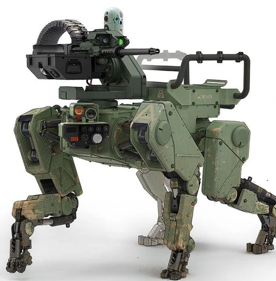 Futuristic Military Robots