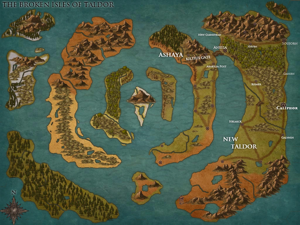 Broken Isles of Taldor | The Multiverse Theory: Nexus Project Wiki | Fandom