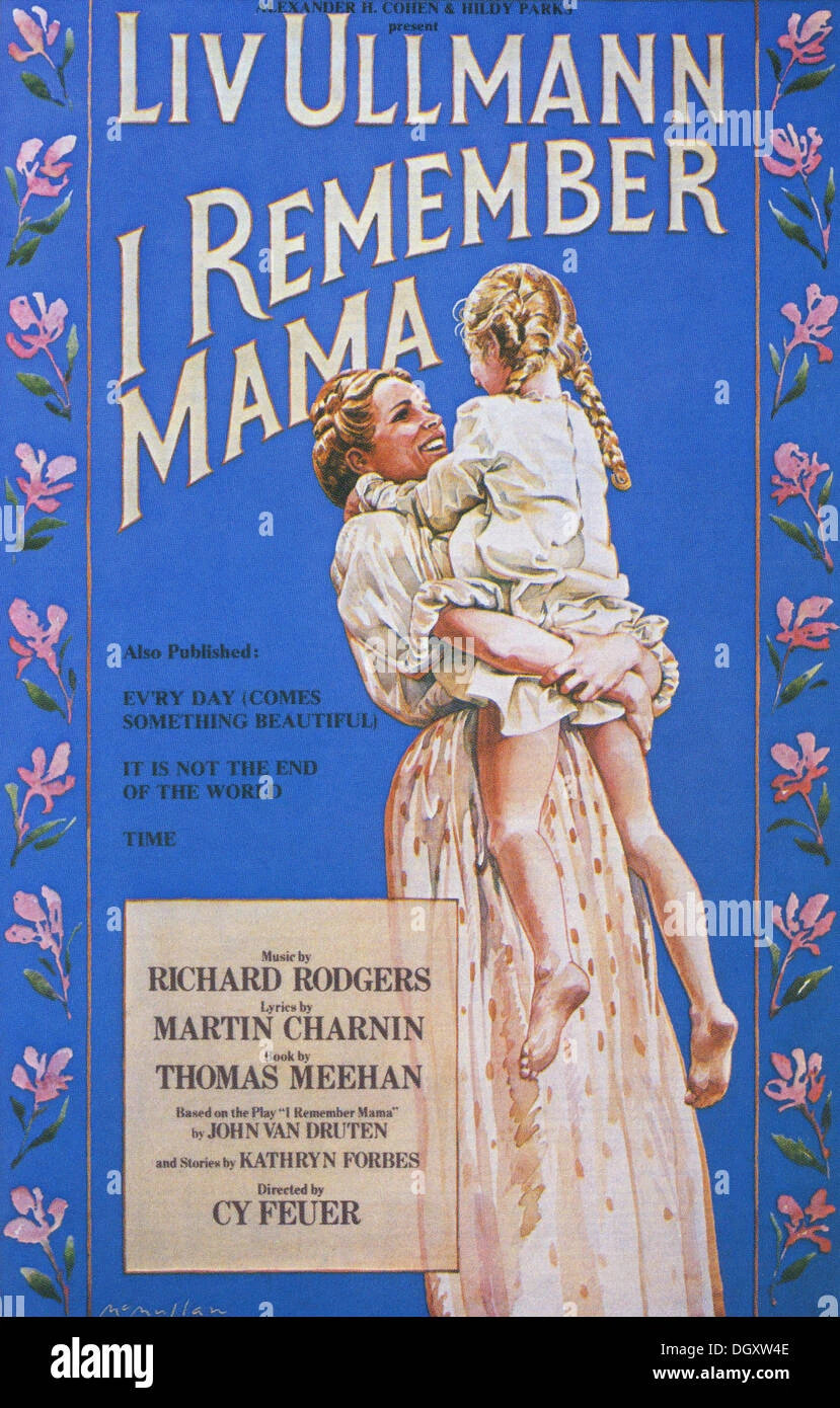 I Remember Mama | The Musical Directory Wiki | Fandom