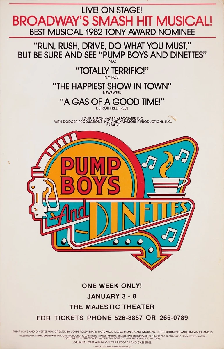 Pump Boys and Dinettes | The Musical Directory Wiki | Fandom