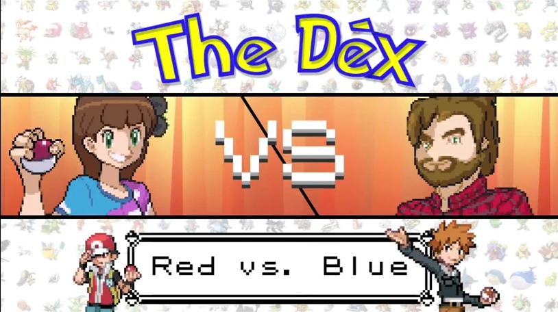 Red vs. Blue! The Dex VS: Episode 1! | The National Dex Wiki | Fandom