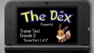The Dex! Trainer Tips Episode 2: Eevee 1 of 3 | The National Dex Wiki ...
