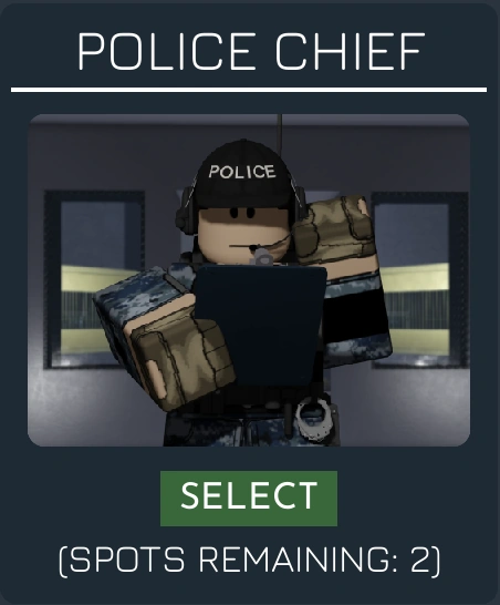 Police Chief | The Navy Simulator Wiki | Fandom