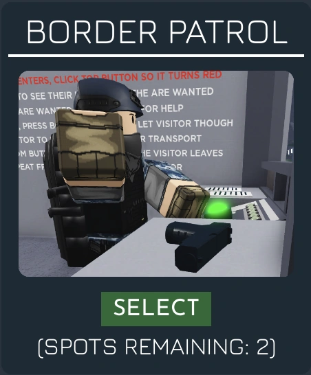 Border Patrol | The Navy Simulator Wiki | Fandom