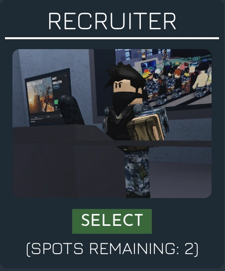 Recruiter | The Navy Simulator Wiki | Fandom
