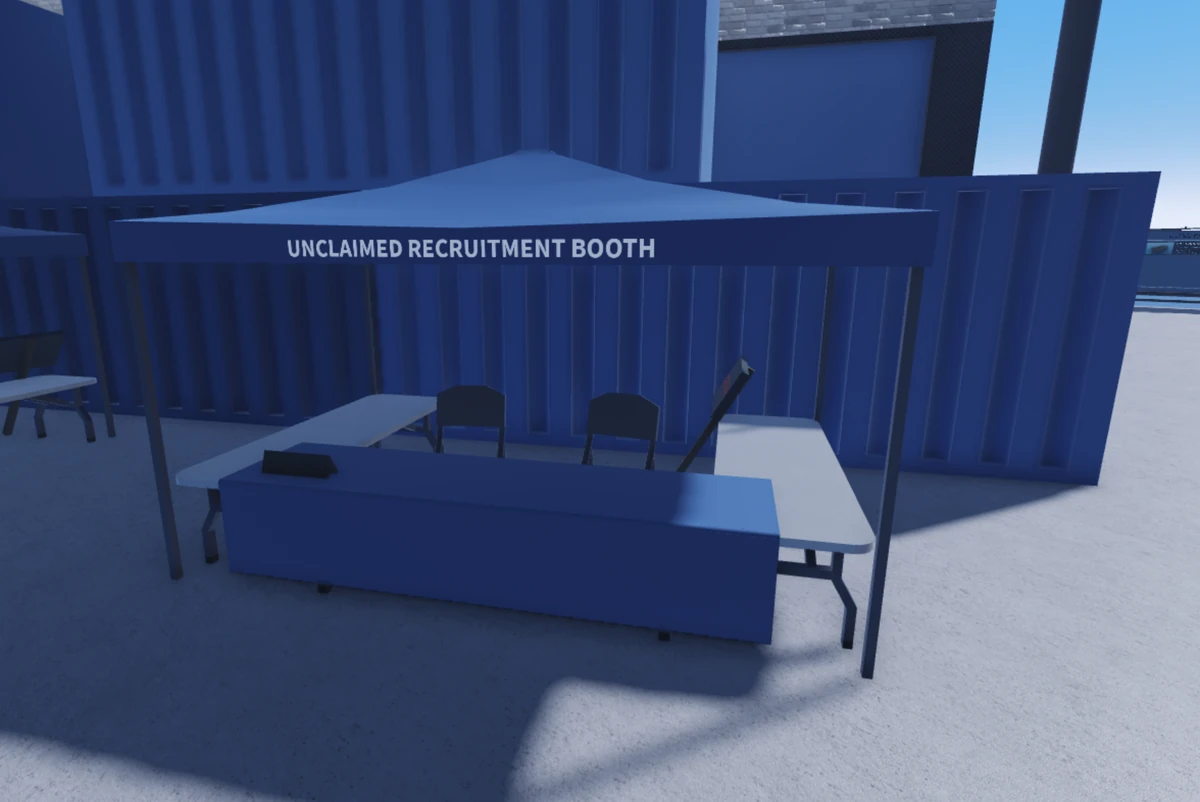 Recruitment Booth | The Navy Simulator Wiki | Fandom