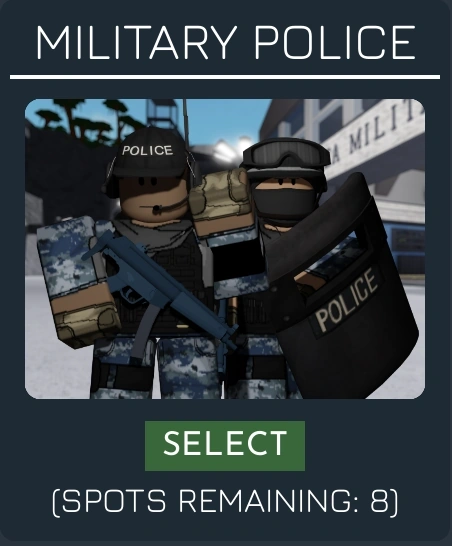 Military Police | The Navy Simulator Wiki | Fandom