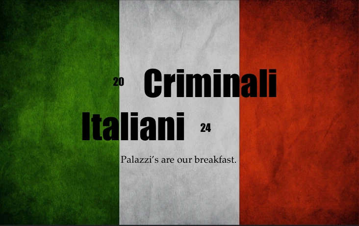 Criminali Italiani | The Neighborhood of Robloxia Wiki | Fandom