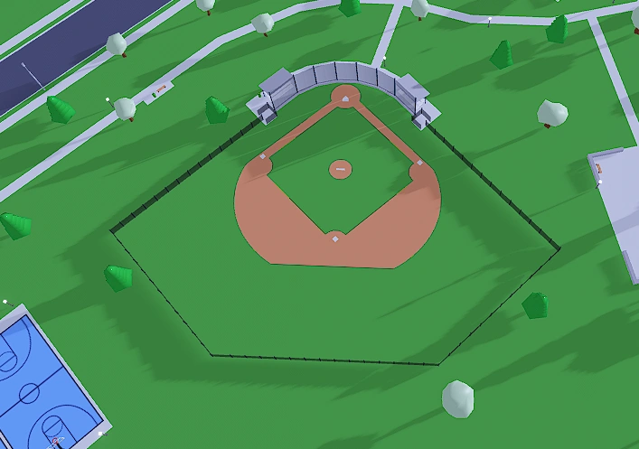 Baseball Field | The Neighborhood of Robloxia Wiki | Fandom