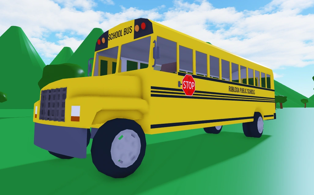 School Bus | The Neighborhood of Robloxia Wiki | Fandom