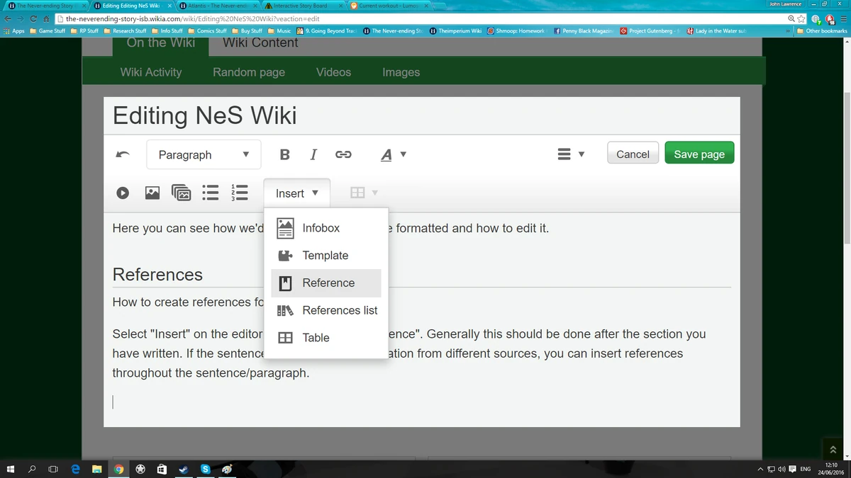 Editing NeS Wiki | The Plothole | Fandom