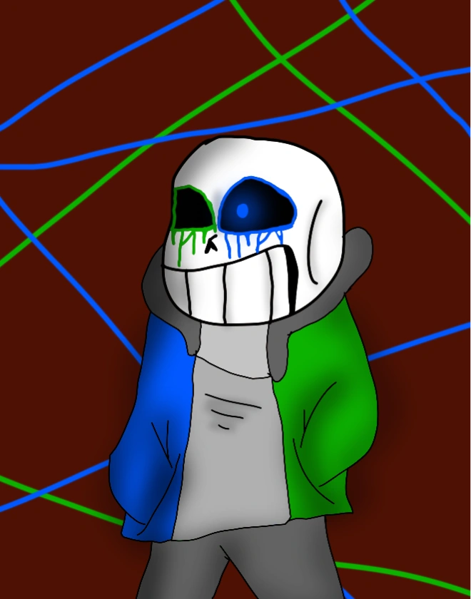 Fatal Glitch!Sans | ChaosVerse Wiki | Fandom