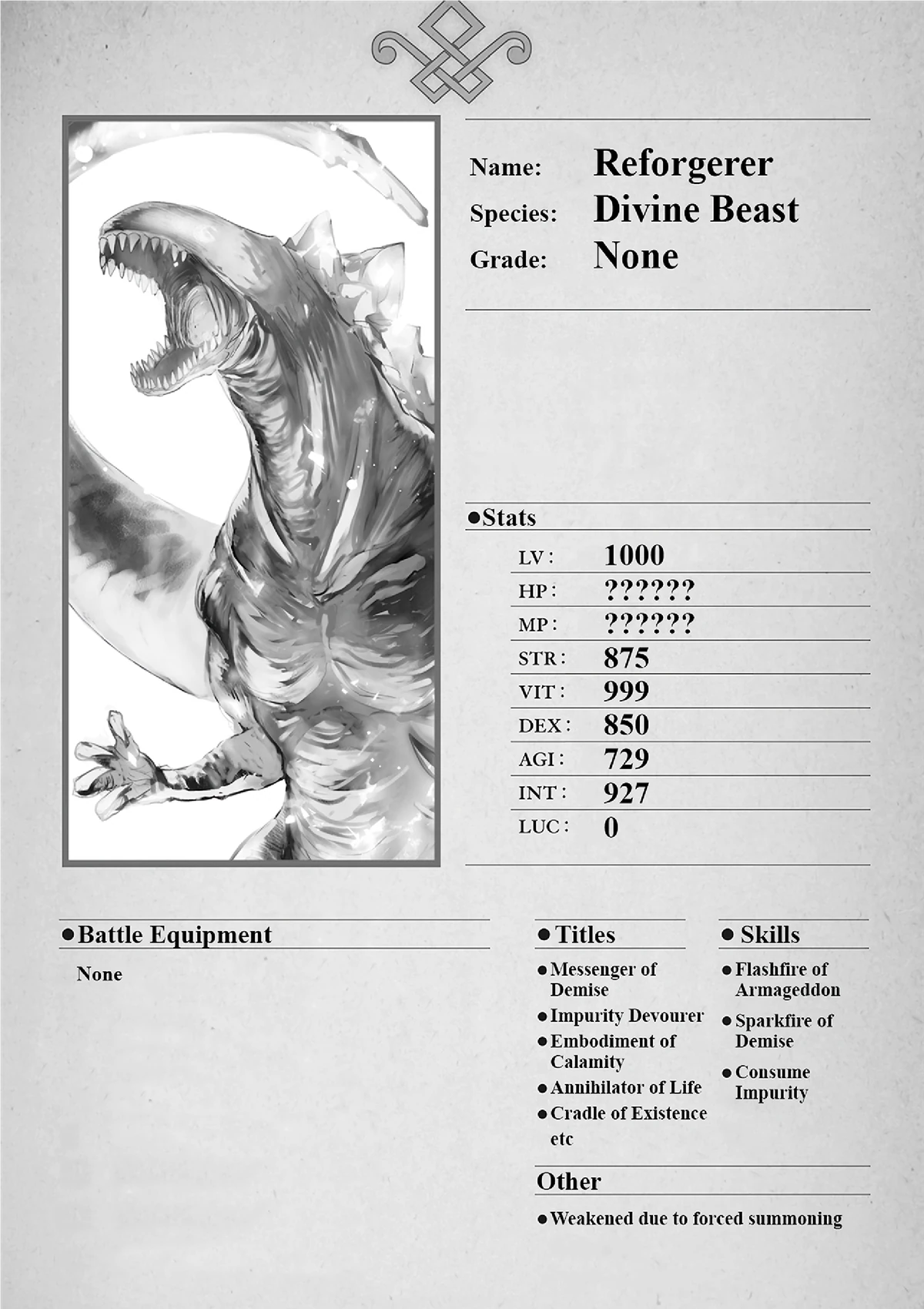 Reforgerer | The New Gate Wiki | Fandom