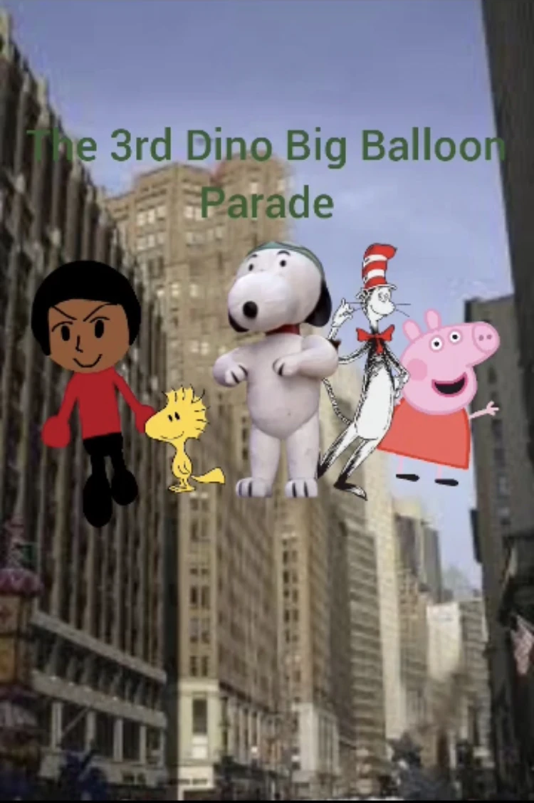 The 3rd Dino Big Balloon Parade | The New Macy's Parade Wikia | Fandom
