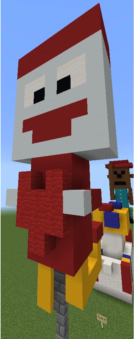 Ronald McDonald (TheCreativeCanadian's Minecraft Big Balloon Parade ...