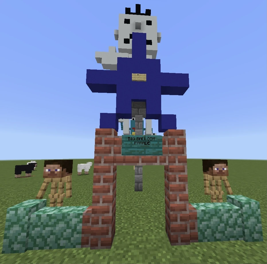 TheCreativeCanadian's 5th Minecraft Big Balloon Parade | The New Macy's ...