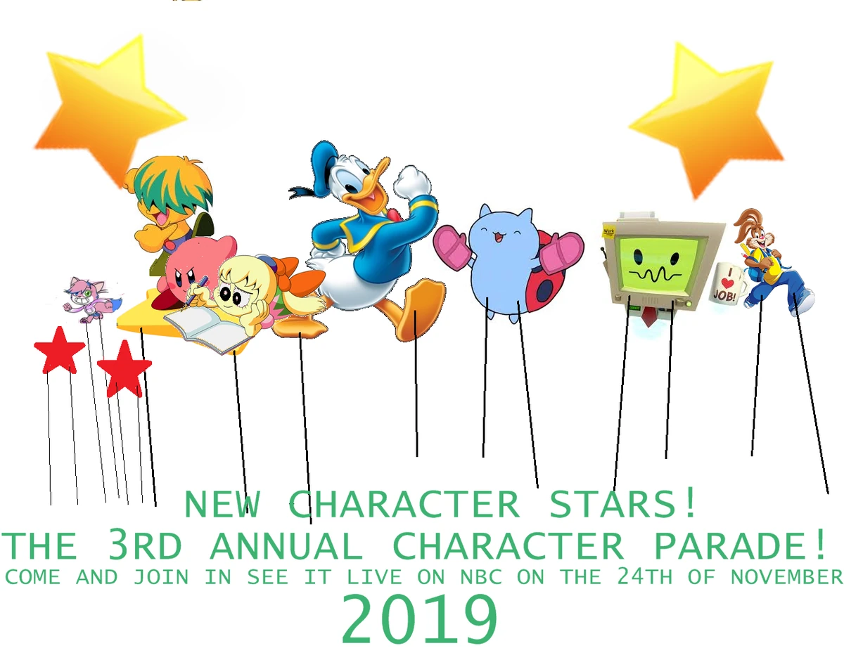 The 3rd Annual Character Parade | The New Macy's Parade Wikia | Fandom