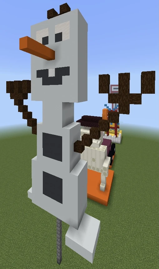 Olaf (TheCreativeCanadian's Minecraft Big Balloon Parade) | The New ...