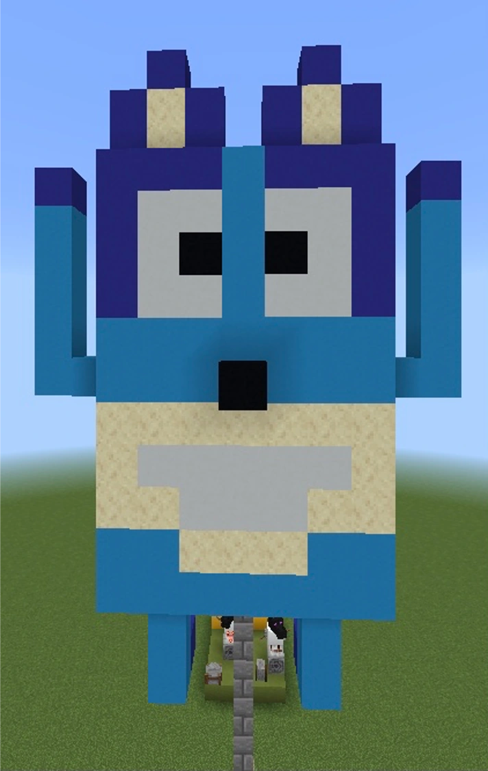 Bluey (TheCreativeCanadian's Minecraft Big Balloon Parade) | The New ...