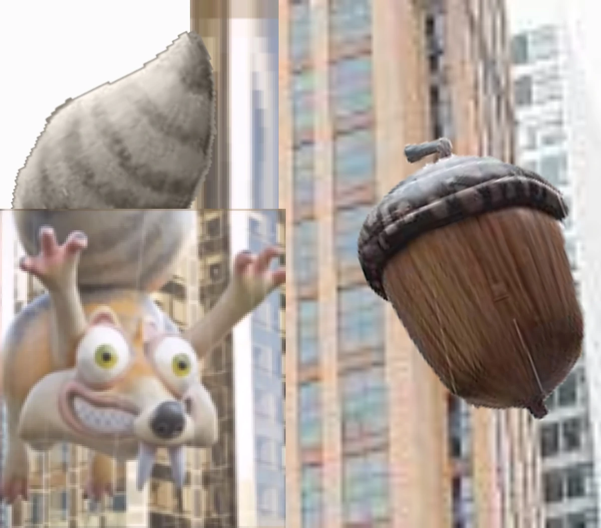 Scrat with his Acorn | The New Macy's Parade Wikia | Fandom