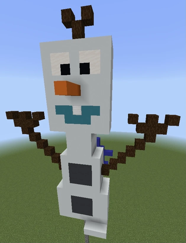 Olaf (TheCreativeCanadian's Minecraft Big Balloon Parade) | The New ...