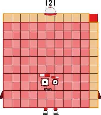 121 (Numberblocks) | The New Parody Wiki | Fandom