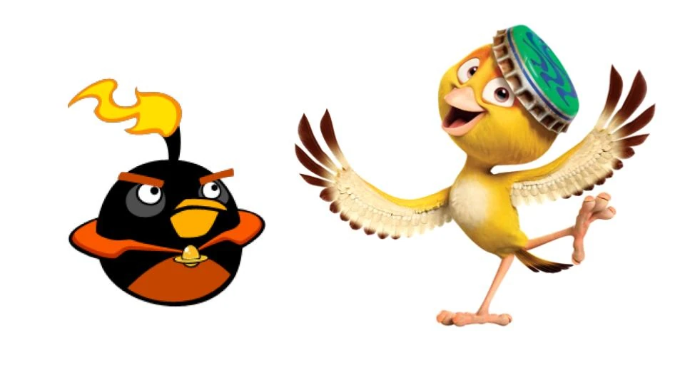 Fire Bomb Bird and Nico | The New Parody Wiki | Fandom