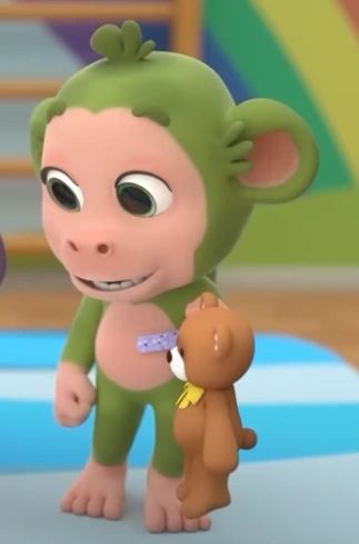 Green Monkey Almama Kids | The New Parody Wiki | Fandom