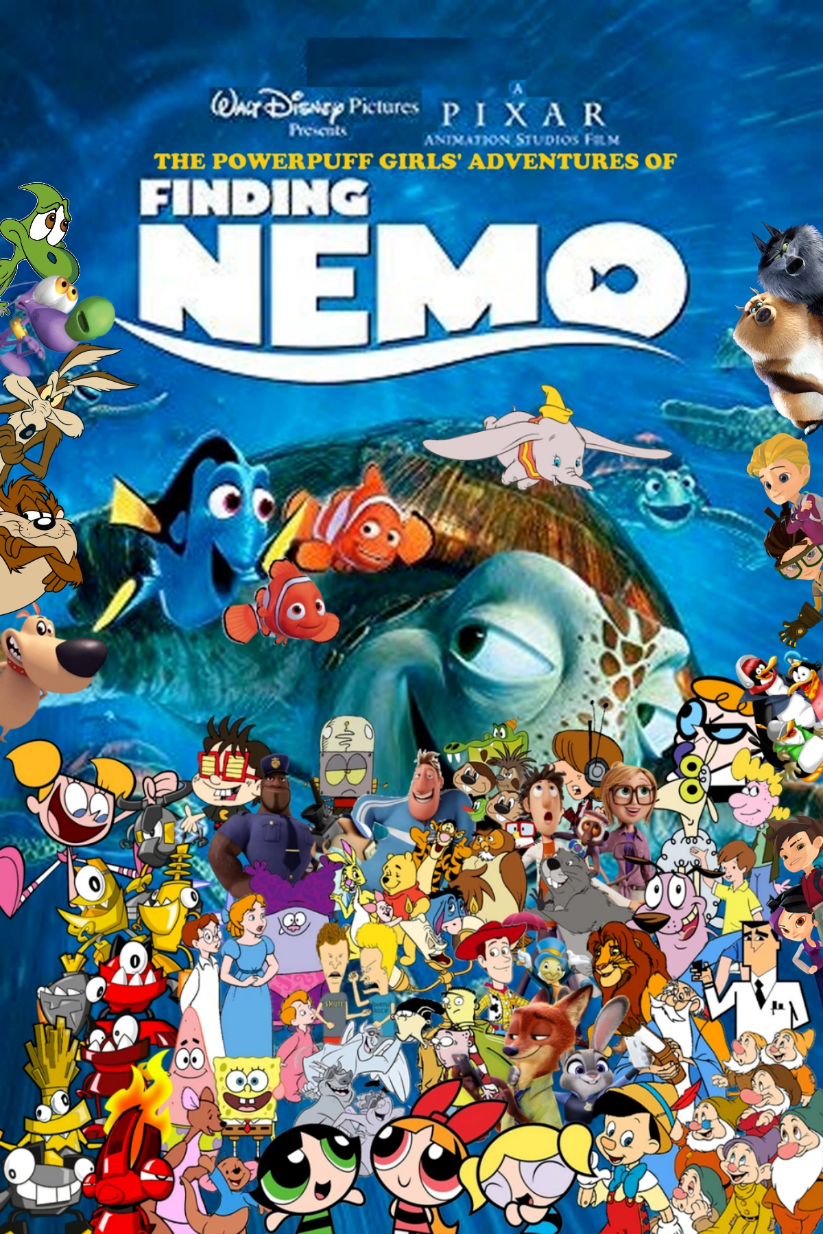 The Powerpuff Girls' Adventures of Finding Nemo | The New Parody Wiki ...