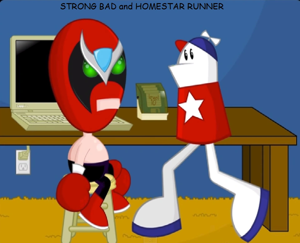 Strong Bad and Homestar Runner | The New Parody Wiki | Fandom