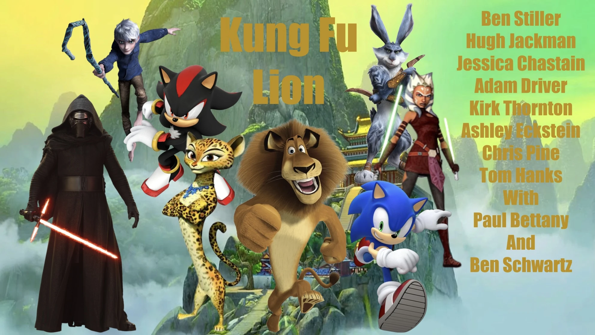 Kung Fu Lion (Green Guy 2187 Style) | The New Parody Wiki | Fandom