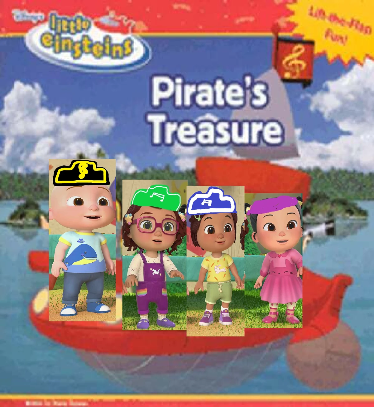 Little Einsteins Pirate's Treasure Pixar Disney Style | The New Parody Wiki | Fandom