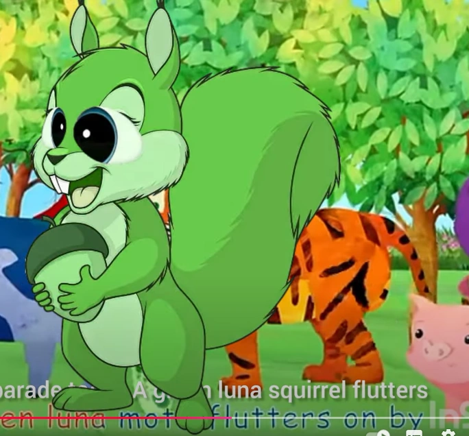 Green Squirrel (Cocomelon) | The New Parody Wiki | Fandom