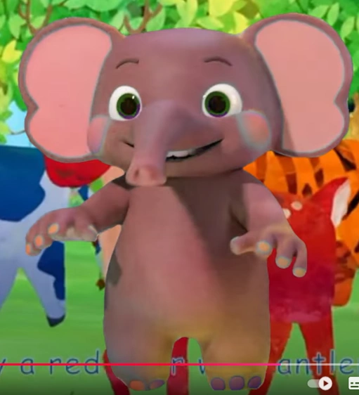 Red Elephant (Cocomelon) | The New Parody Wiki | Fandom