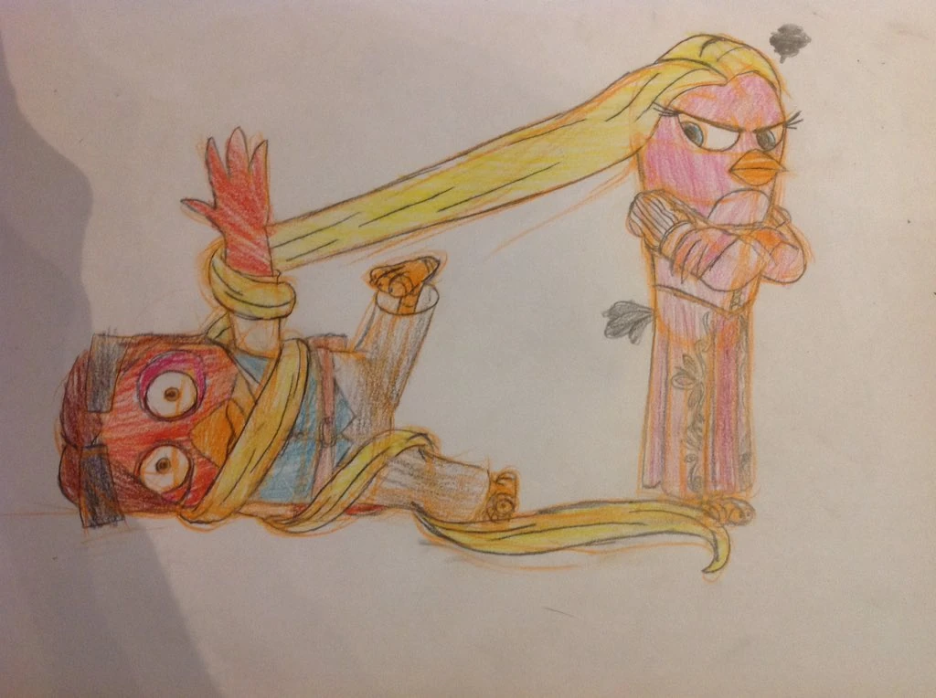 Pink Bird (Rapunzel) | The New Parody Wiki | Fandom