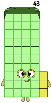 Forty Three (Numberblocks) | The New Parody Wiki | Fandom