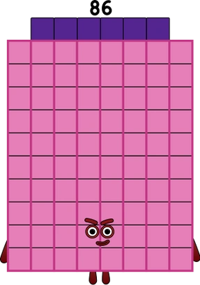 Eighty Six (Numberblocks) | The New Parody Wiki | Fandom