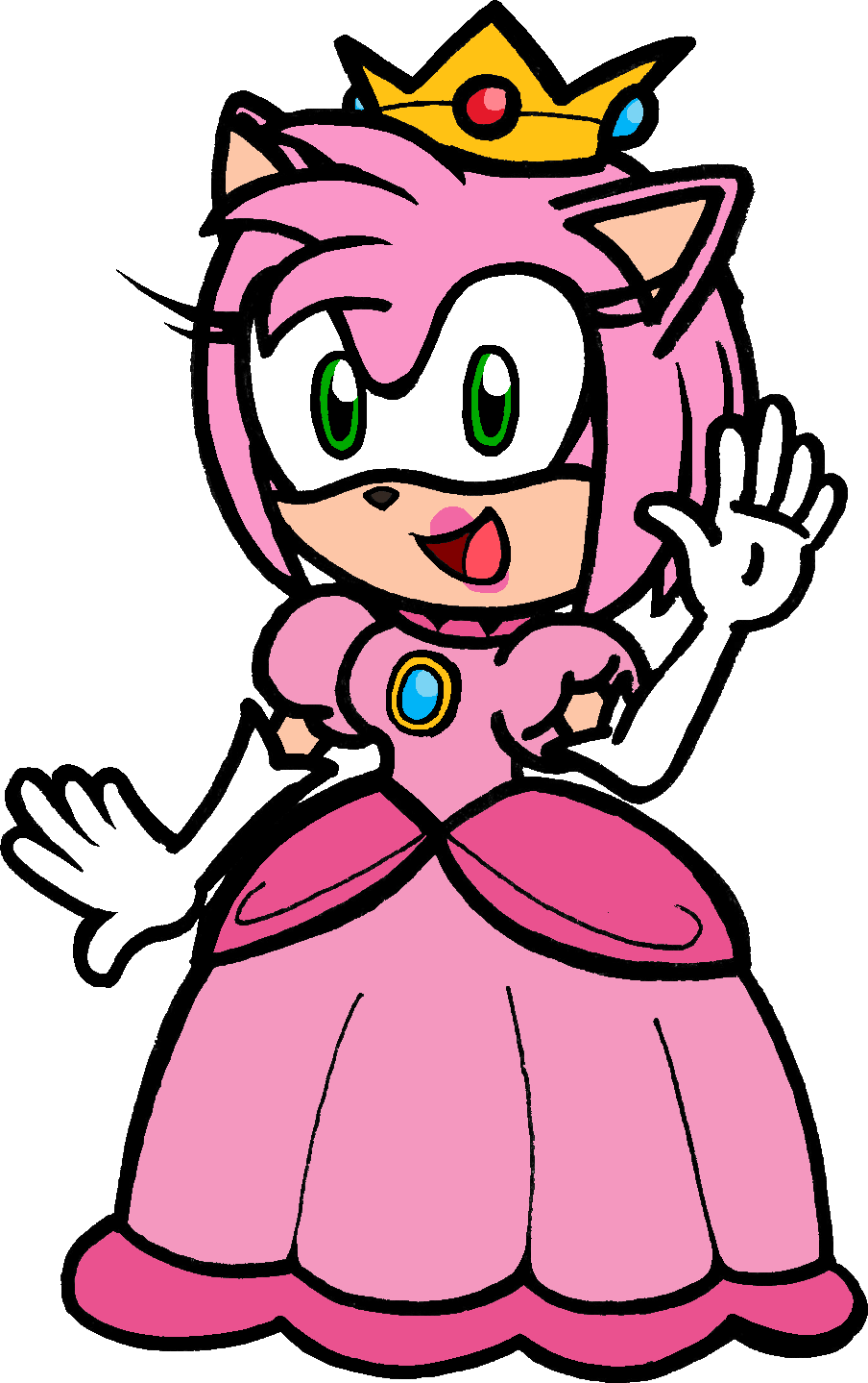 Dark Amy Rose | The New Parody Wiki | Fandom