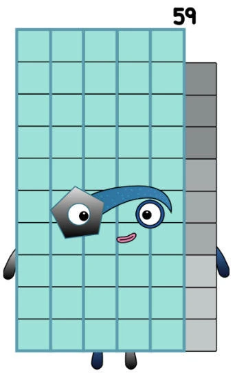 Fifty Nine (Numberblocks) | The New Parody Wiki | Fandom