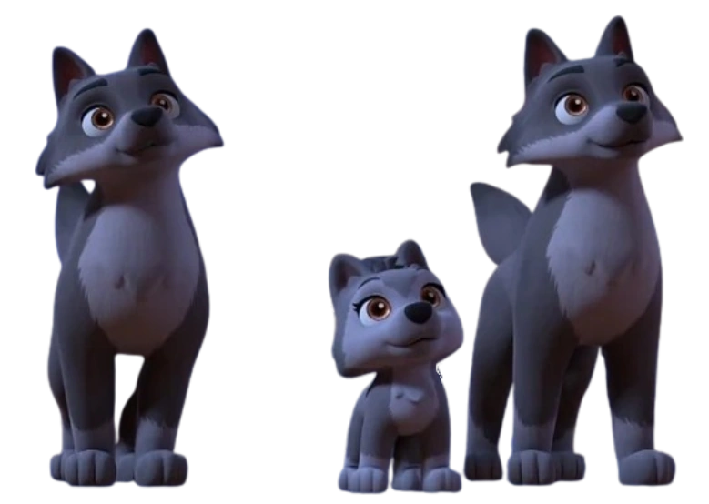 Wolfette Wolf And Little Wolfy | The New Parody Wiki | Fandom