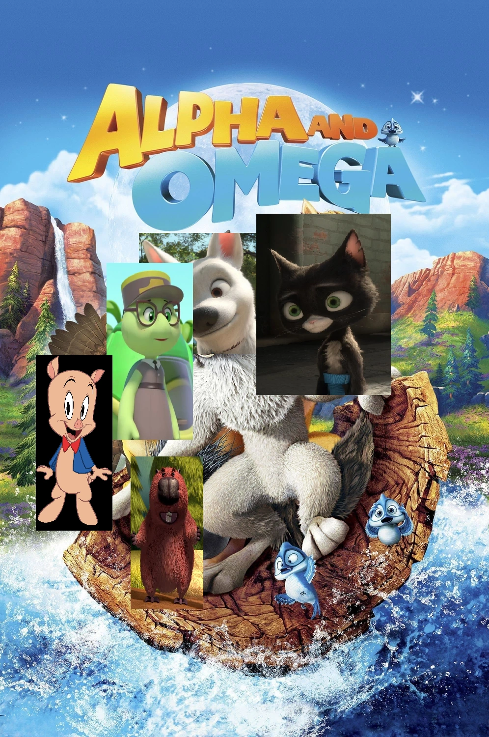 Alpha and Omega Disney Pixar Style | The New Parody Wiki | Fandom