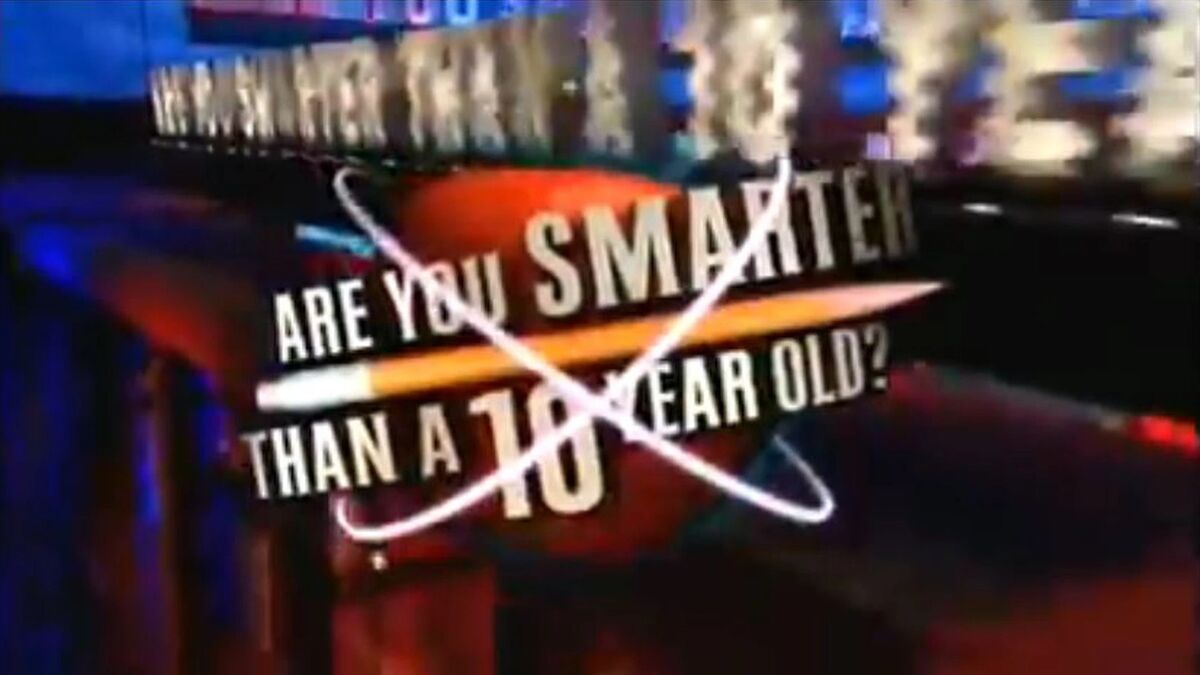 Are You Smarter than a 10 Year Old? (British game show) | The New ...