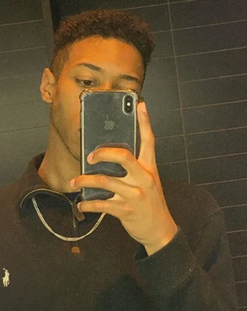 Black Guy Mirror Selfie