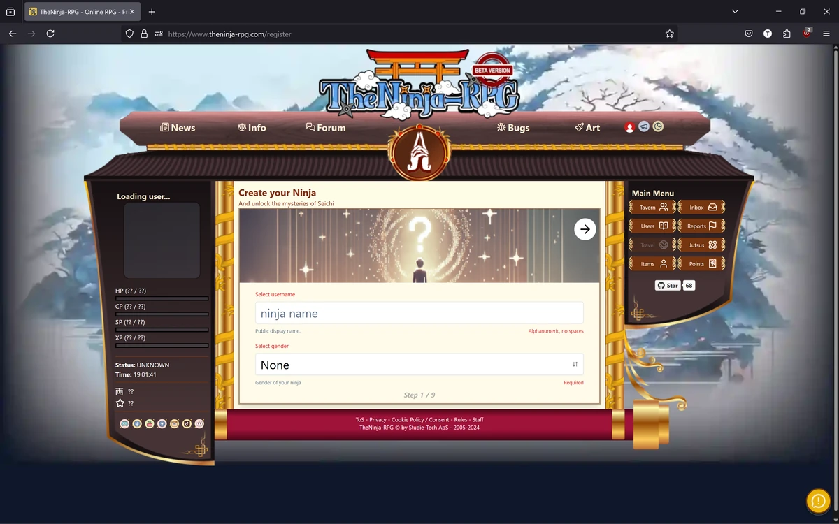 Getting Started | The Ninja Rpg Wiki | Fandom