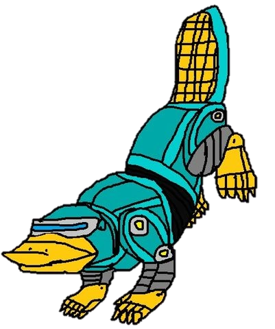 Teal Platypus Zord | The odyssey of the Fanon Heroes Wiki | Fandom