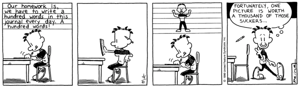 The First Strip of Comics | The Official GoComics Wiki | Fandom