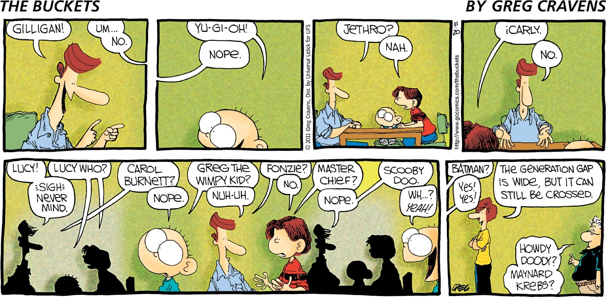 The Buckets strip of November 20th, 2011 | The Official GoComics Wiki ...