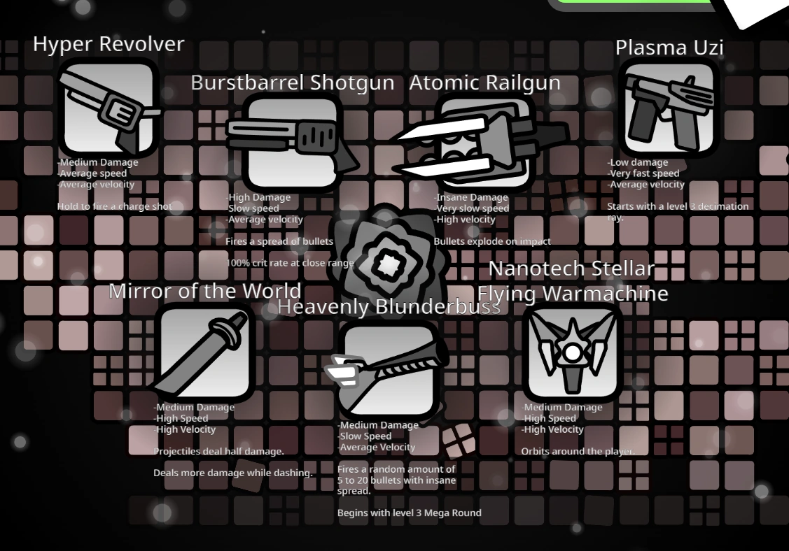 Weapons | The Official OBLITERATE Wiki | Fandom